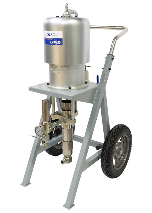 KEISERtools > Our Products > KPP451 Pneumatic Airless Machine