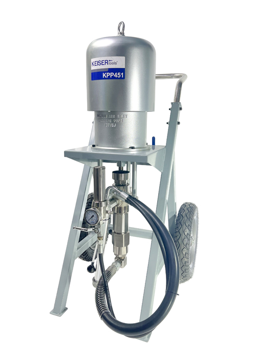 KEISERtools > Our Products > KPP451 Pneumatic Airless Machine