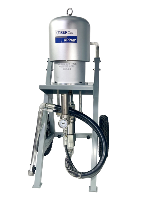 KEISERtools > Our Products > KPP681 Pneumatic Airless Machine